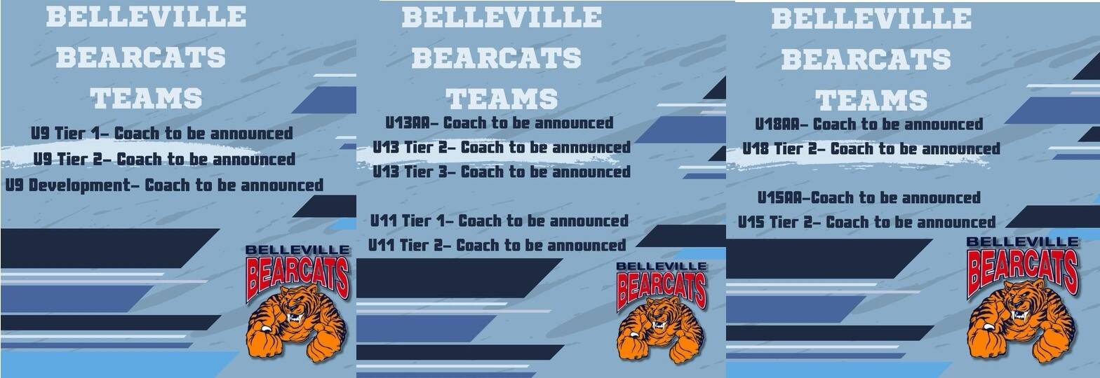 News > 2024-25 Teams Announcement (Belleville Bearcats Hockey)